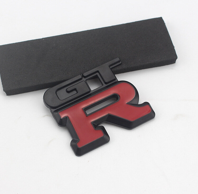 Letter emblem for Nissan GTR GT-R Rear trunk logo Back badge Car body ...