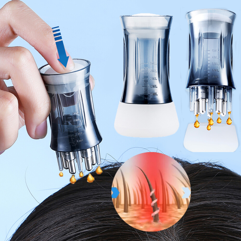 5ml Scalp Applicator Liquid Comb Hair Growth Treatment Head Massager ...