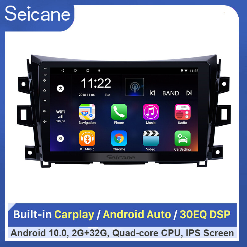 Seicane - 10.1 inch IPS หน้าจอสัมผัส Android 10.0 วิทยุรถยนต์ GPS โฮสต์ ...