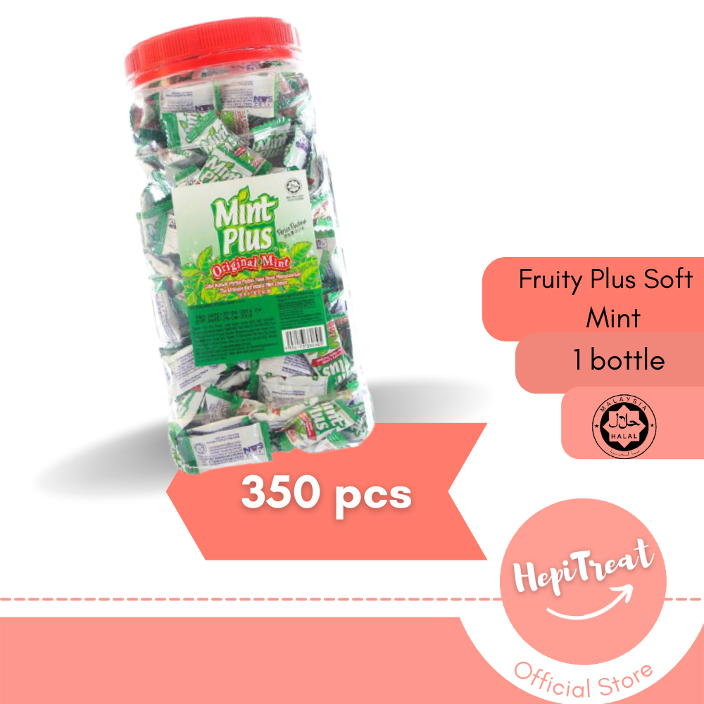 FruitPlus Chewy Candy Fruity Sweets - 350pcs by Hepi Treat | Lazada