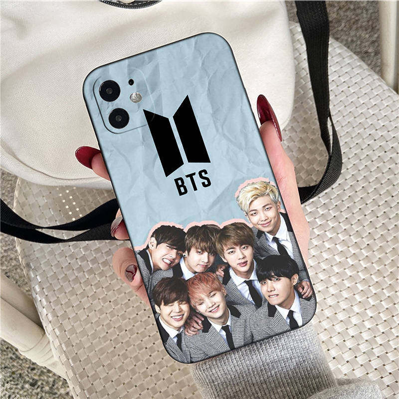 เคสโทรศัพท์ซิลิโคน GTC12 Bangtan Boys BTS SUGA,เคส TPU ป้องกันเลนส์ ...