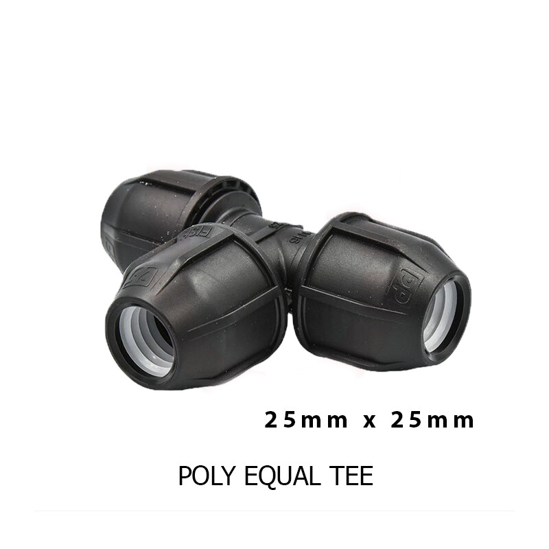 25mm POLY Fittings/ POLY Pipe Connectors/ Penyambung Paip Poly | Lazada