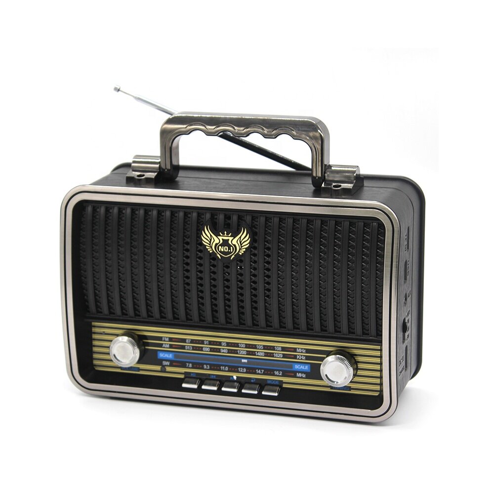 KEMAI AM FM Retro Radio, Portable Vintage Shortwave Radio with ...