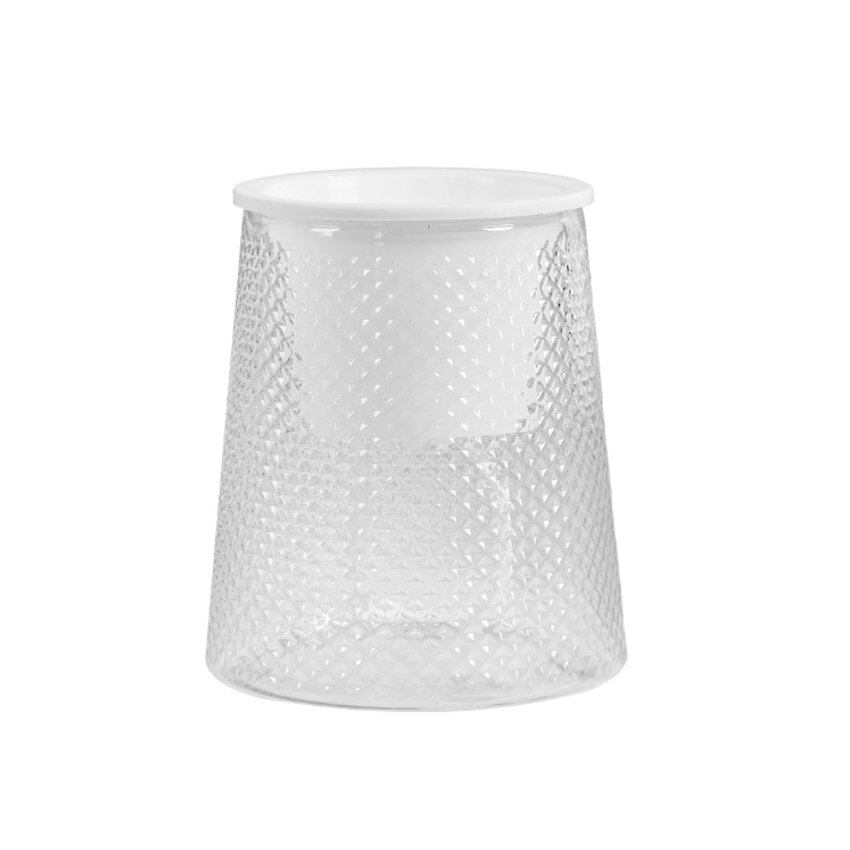 Hấp Thụ Nước Tự động Chậu Trồng Cây Nhựa Trong Suốt Chậu Hoa Tròn Cho Hoa Thủy Canh Chậu Trồng