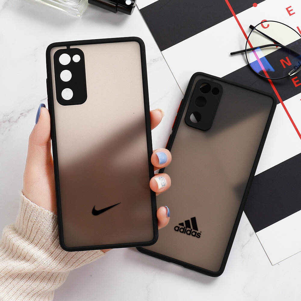 Adidas เคสใสนิ่ม PC สำหรับ Samsung S10 Plus,เคสหรูหราสำหรับรุ่น S10e S20 S21 FE S20 Plus S20 ...