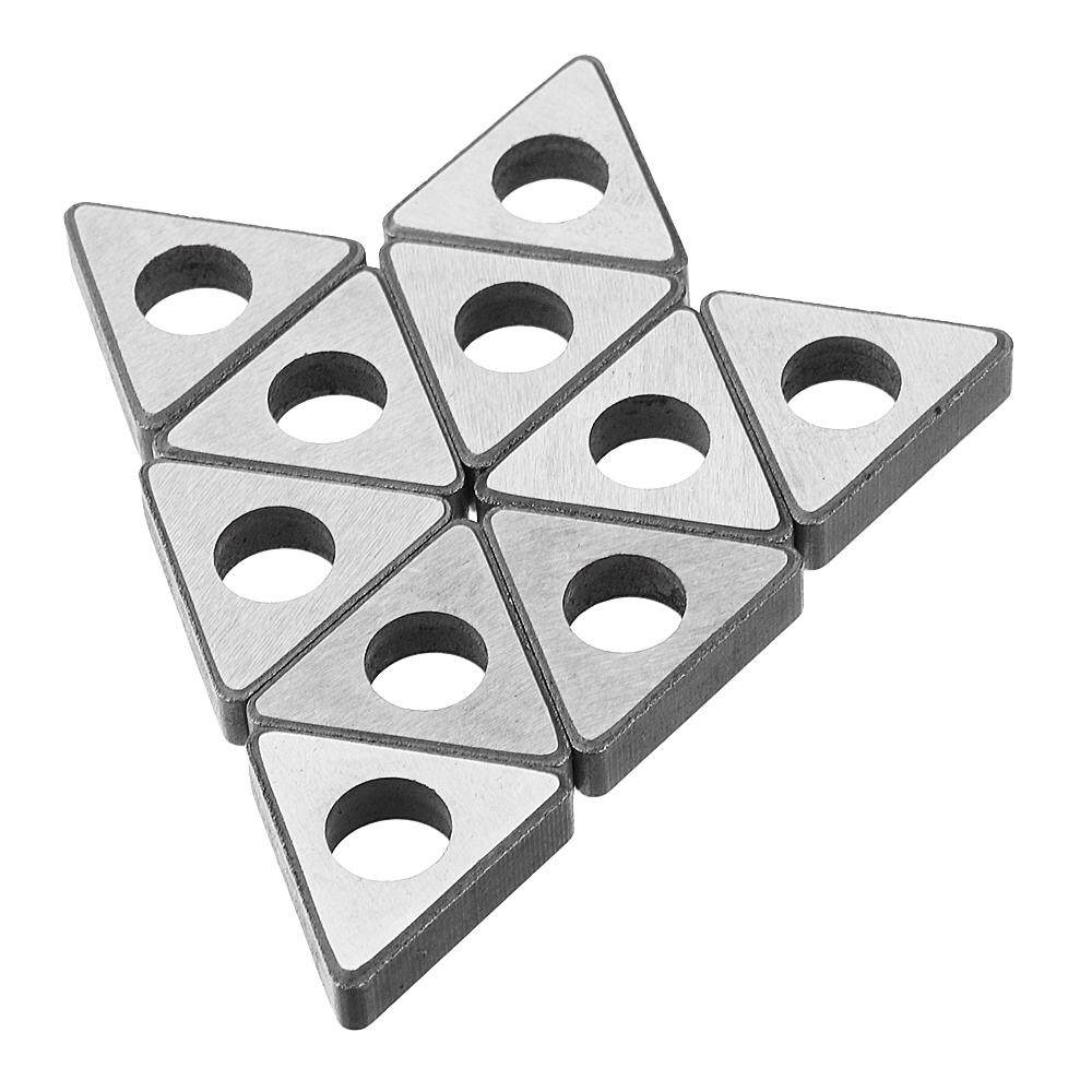 Drillpro 10Pcs Carbide Shim อุปกรณ์เสริมเครื่องตัด Pad MT1603/MT1604 ...