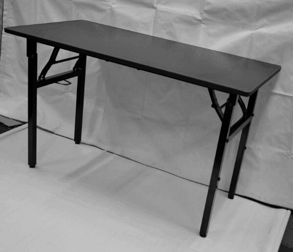Heavy duty banquet table - size 45W x 120L x 75H cm, leg 32 x 32mm ...