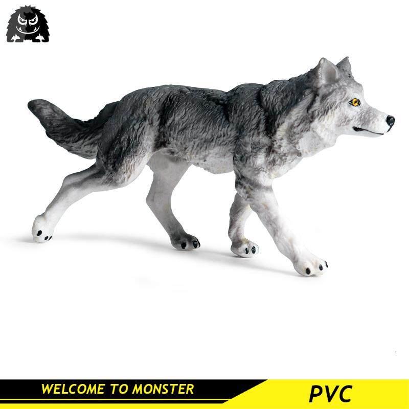 Monster Original Wild Beast Animals Gray Wolf Simulation Baby Wolves ...