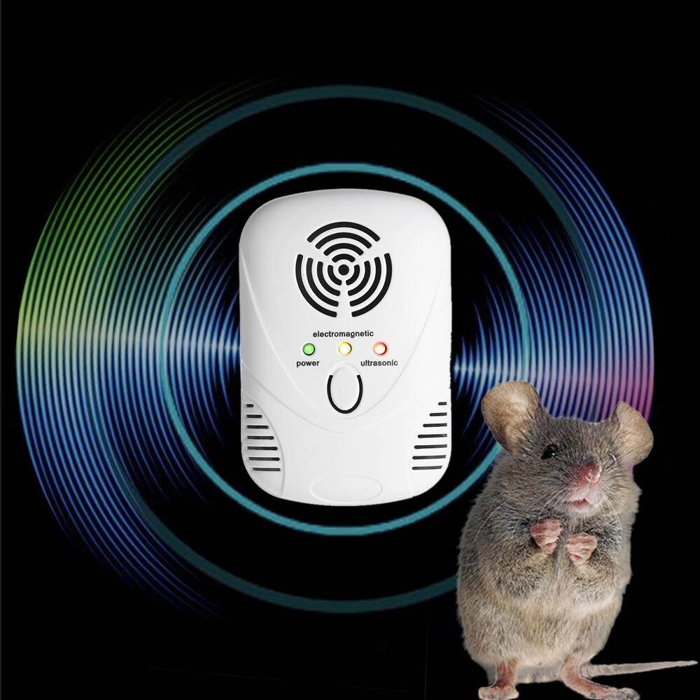 Electronic Ultrasonic/Electromagnetic Wave Mouse Repeller Rat Repellent ...