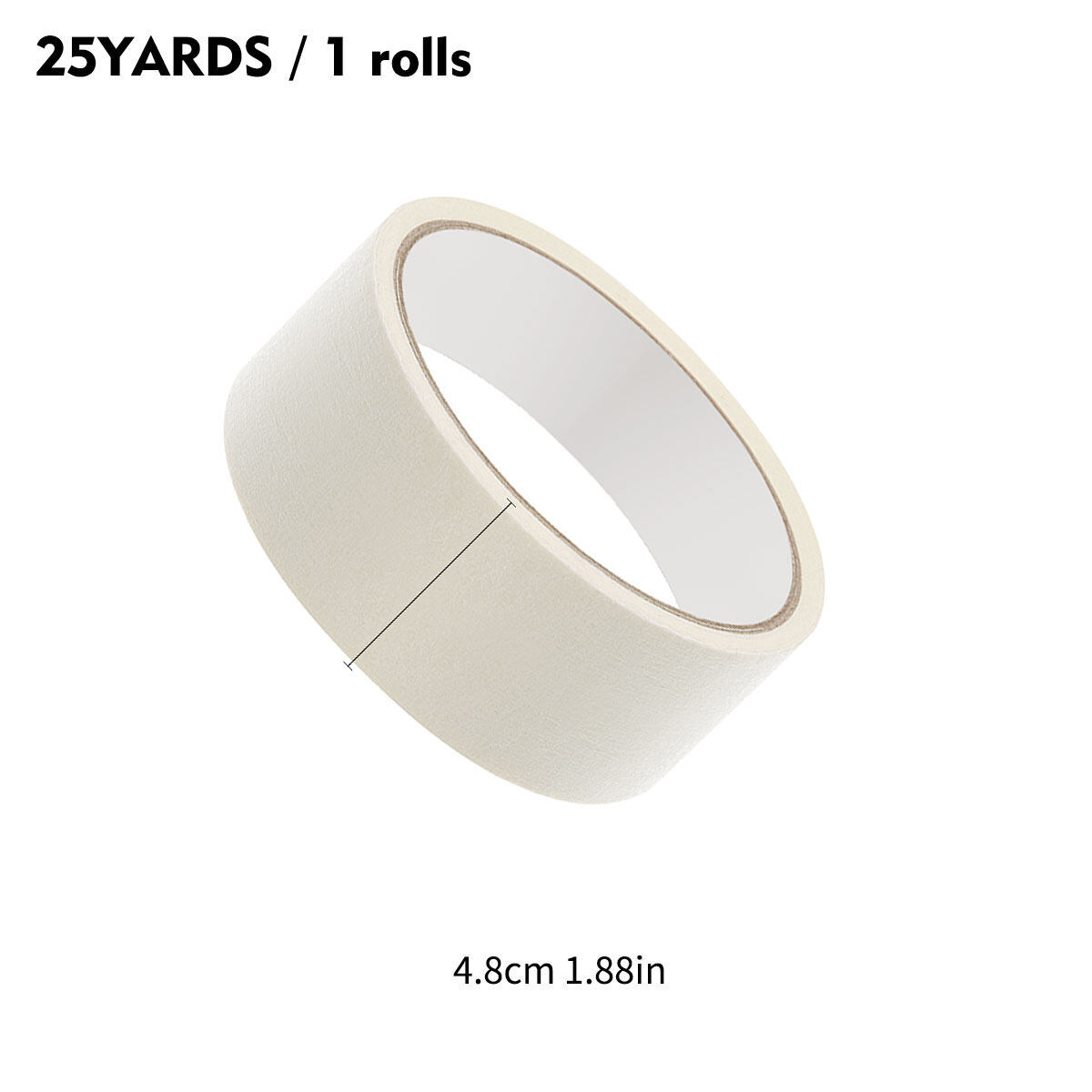 Masking Tape White Writable Plain Weave Decorative Beauty Seam Paper ...