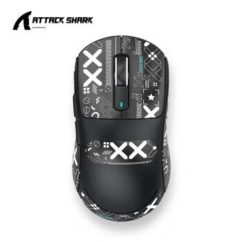 Attack Shark X3 Wireless Gaming Mouse Lightweight Tri-Mode 2.4G USB-C ...