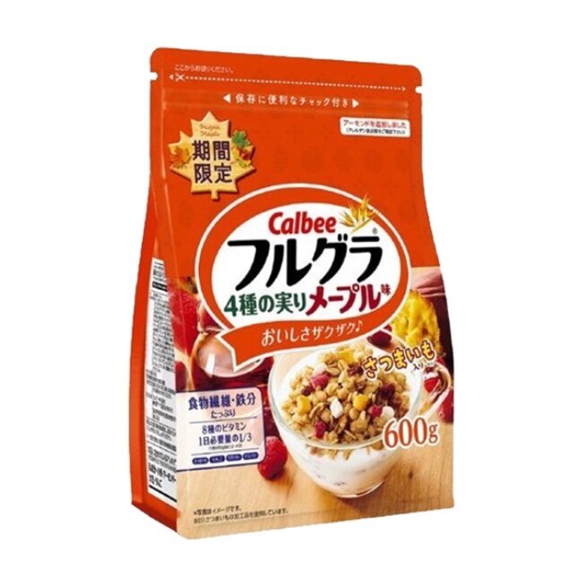 Japan Calbee Cereal / Granola Oat Original / Choco Banana / Less Sugar ...