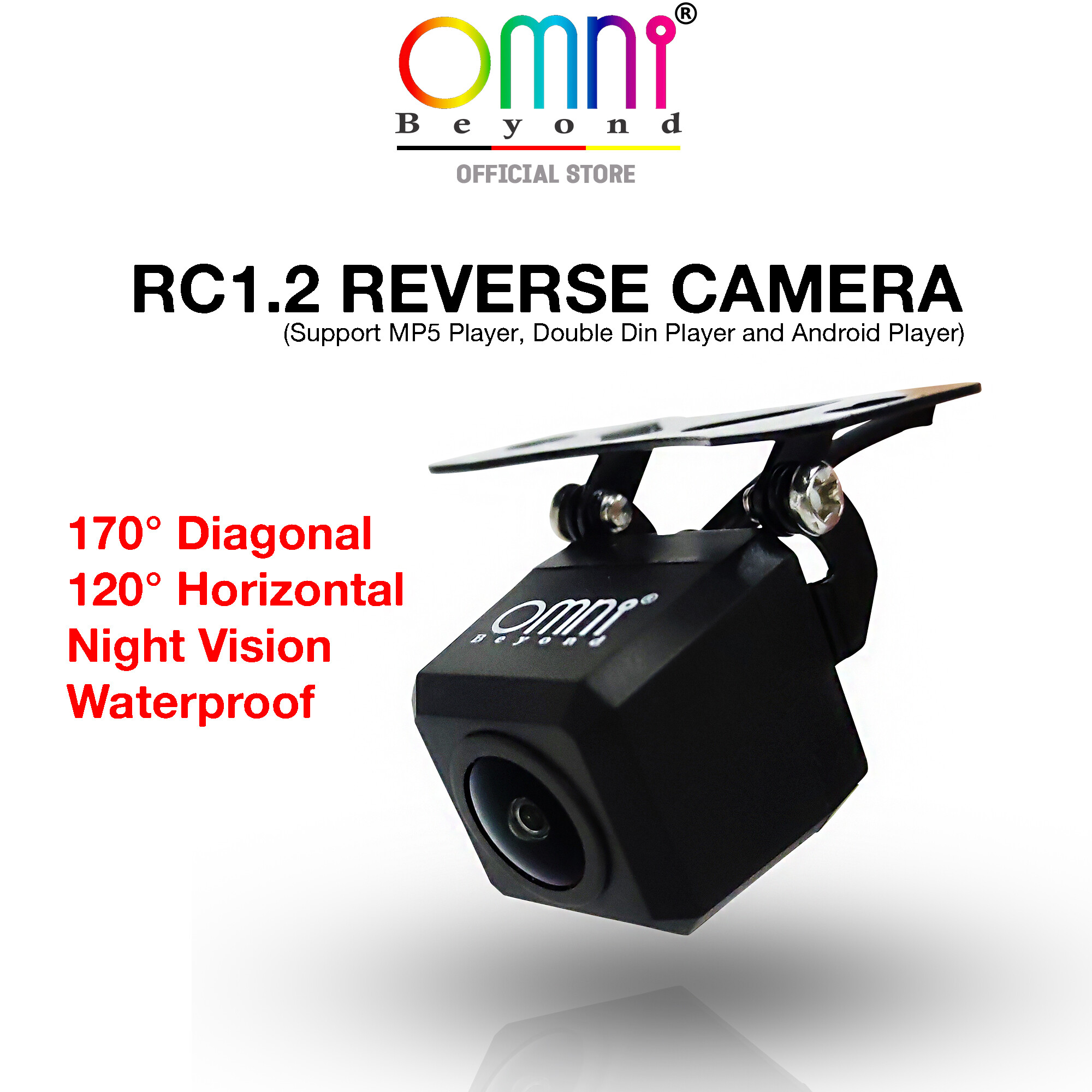 Omni Beyond Car Front Rear View Reverse Camera Parking LED / AHD ...