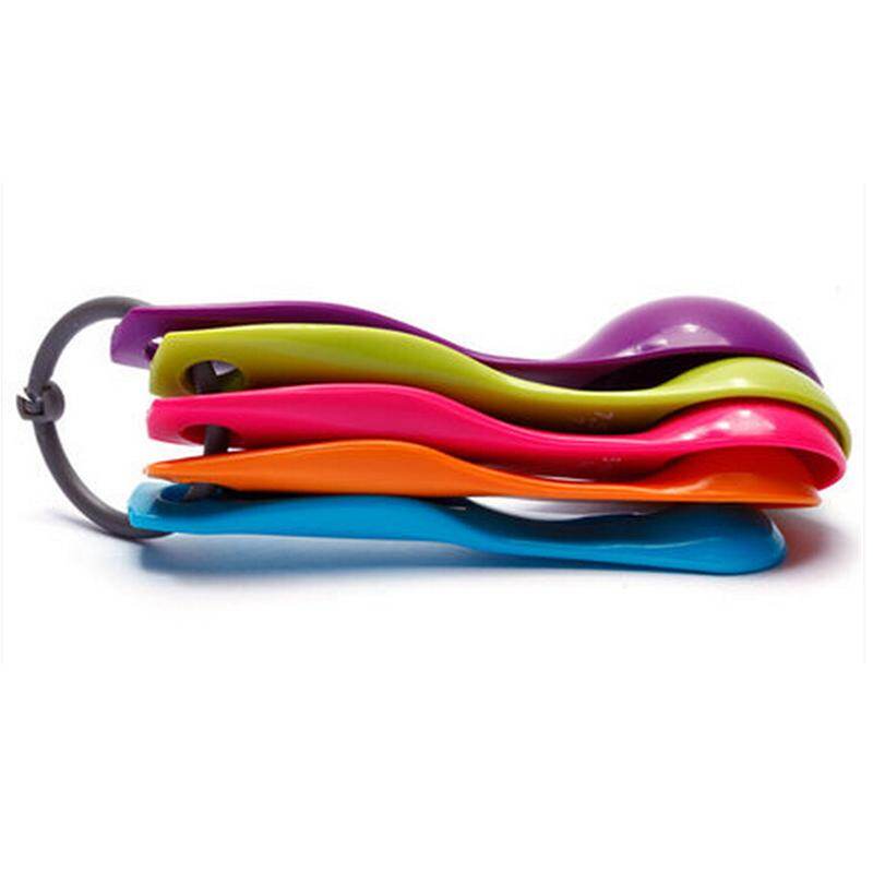 5PC Style Kitchen Colourworks Measuring Spoons Spoon Cup Baking Utensil ...