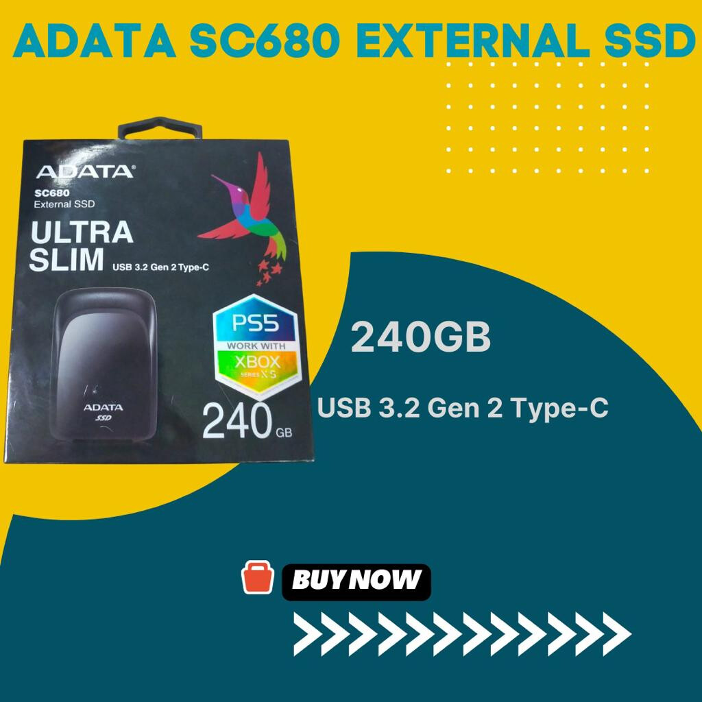 ADATA SC680 EXTERNAL SSD | Lazada