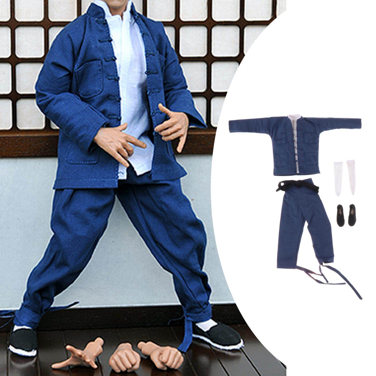 segolike 1:6 Chinese Kongfu Costum for 12 Inch Male Figure Men Doll ...