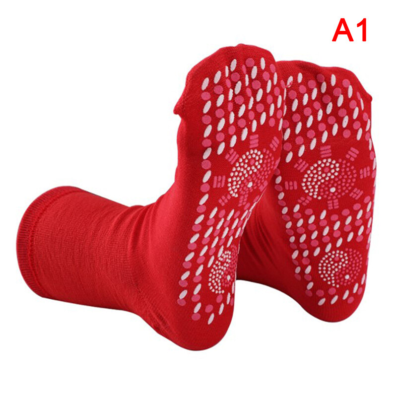 Nnuo????Self-heating Magnetic Socks for Women Men Self Heated Socks ...