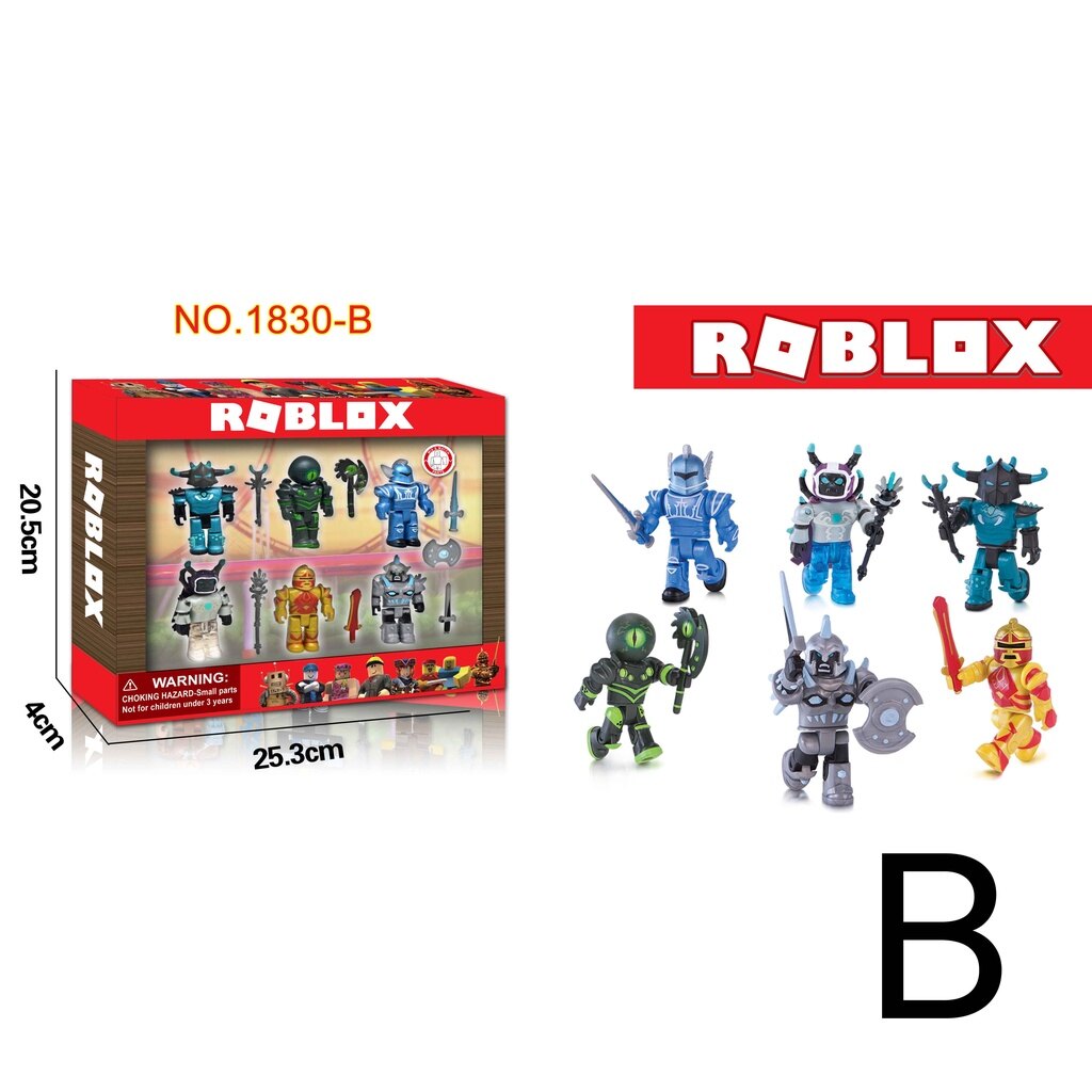 ROBLOX Virtual World Game Puppet Building Block Doll Figure Toy ...
