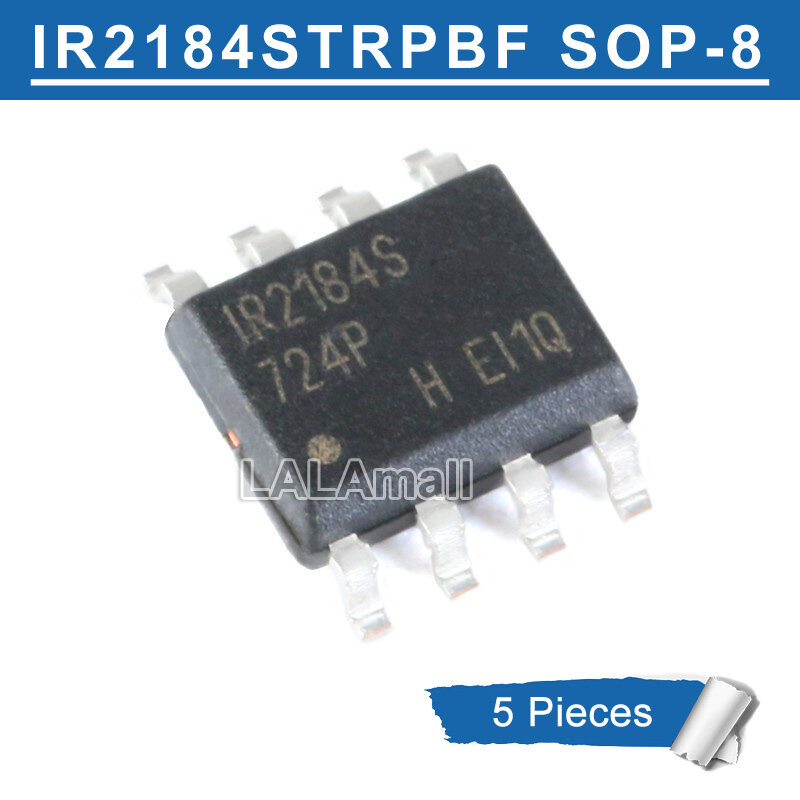 5Pcs IR2184S SOP8 IR2184 SOP IRS2184S IR2184STRPBF SOP-8 S2184 SMD 600V Half-Bridge Gate Driver ...