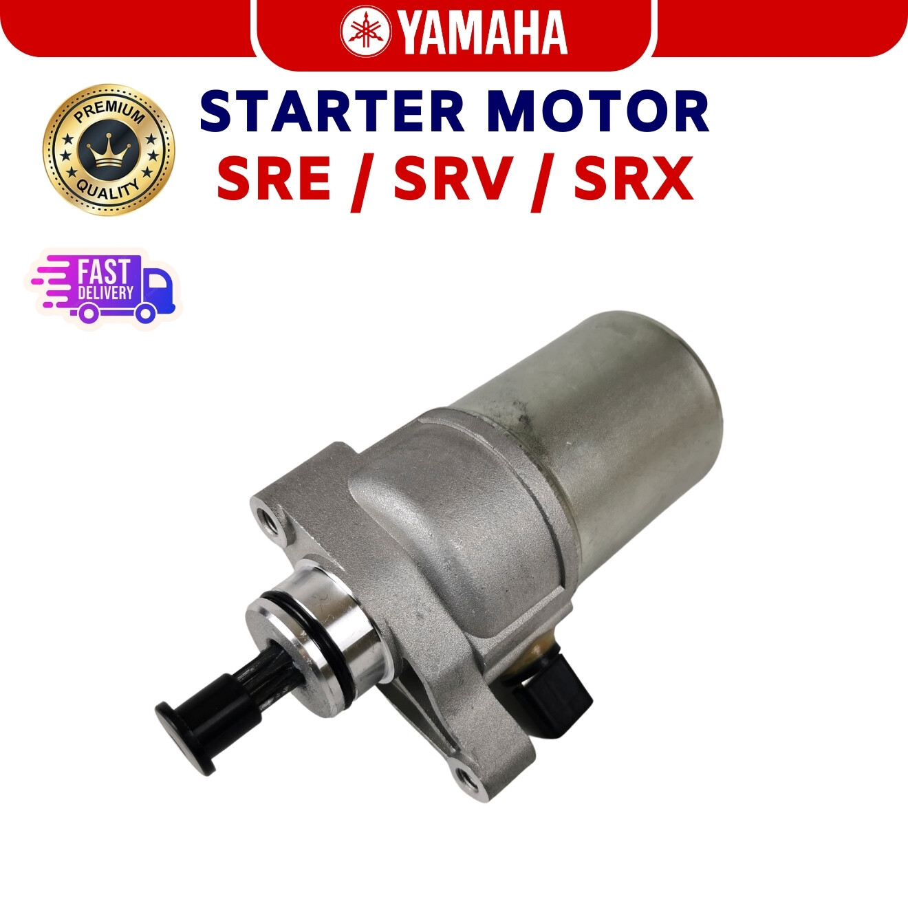 Yamaha SRE / SRV / SRX OEM Standard Starter Motor Penghidup Electric ...