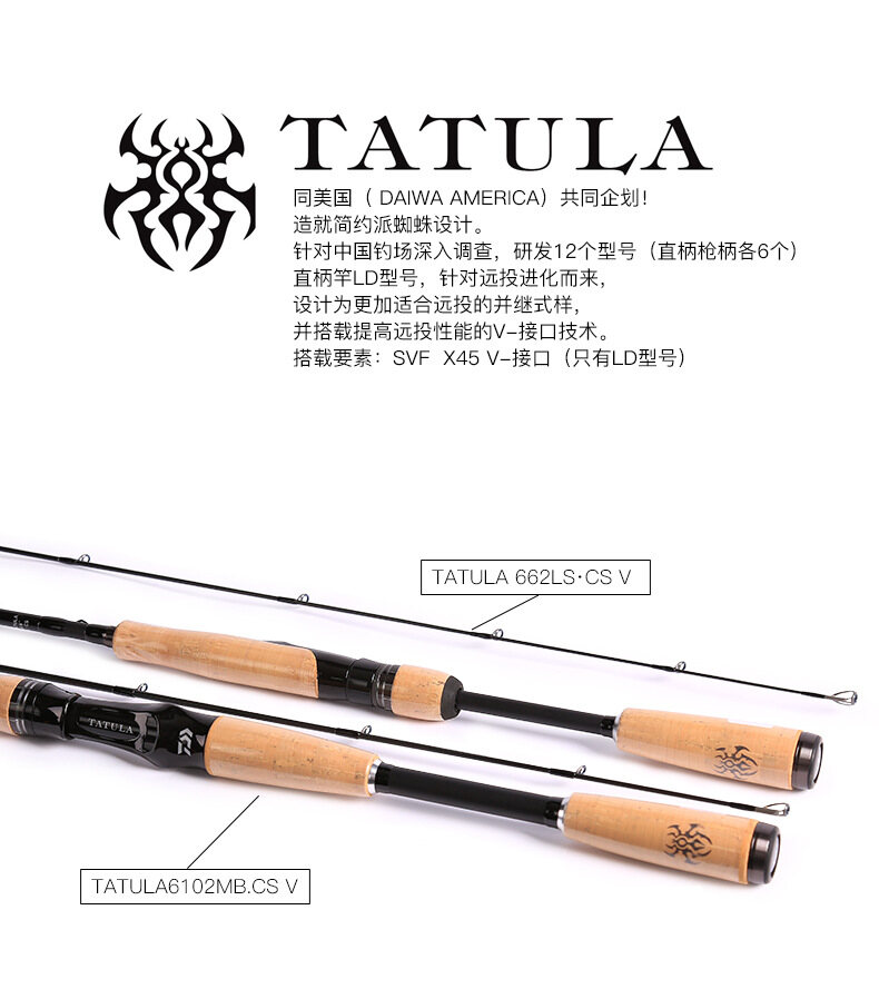 Dai DAIWA TATULA CS V Spider Road Yagan Freshwater Sea Fishing Perch ...