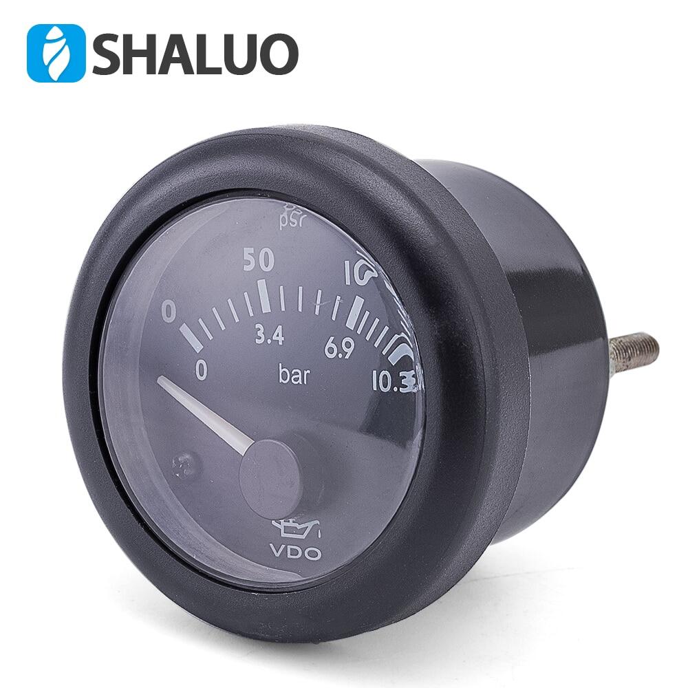 VDO Oil Pressure Meter Diesel Engine Meter Oil Pressure Gauge 12V24V ...
