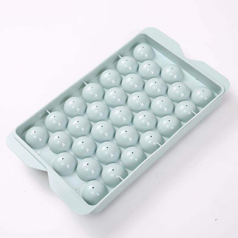 DenDen - 33 Grids Round Ice Cube Bar Tray Ball Mold Maker For Freezer ...