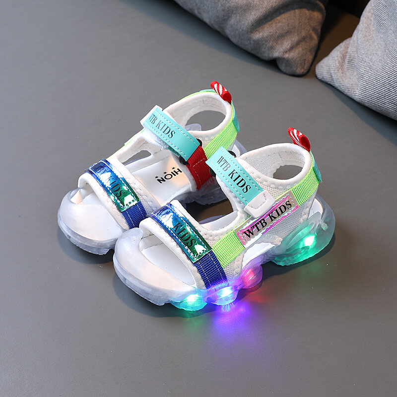 Children's Sandals 2021 Summer New Baby Soft-soled Toddler Sandals Male ...
