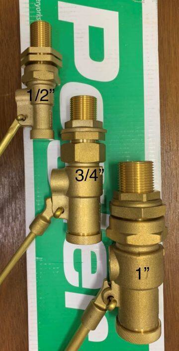 PEGLER HEAVY DUTY BRASS FLOAT VALVE BS1212 (1/2" , 3/4" , 1" ) | Lazada