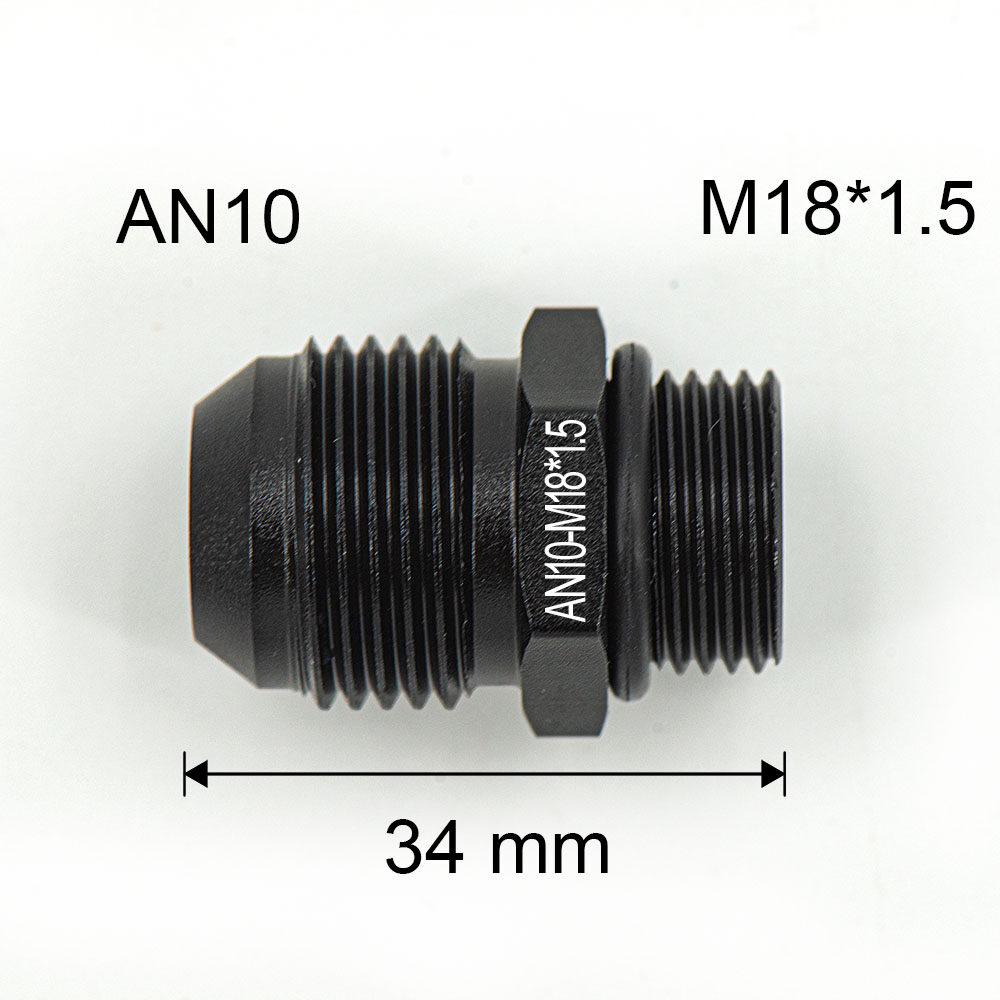 Universal 1Pcs Aluminum Alloy AN6 8 10 12 To AN To M14 M16 M18x1.5 ...