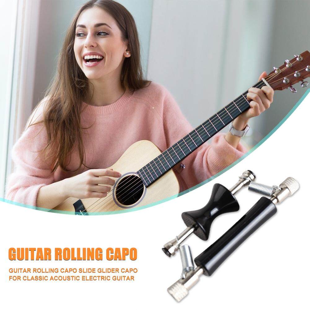 Guitar Rolling Capo SLIDE GLIDER Capo สำหรับกีตาร์ไฟฟ้าอะคูสติกคลาสสิก ...