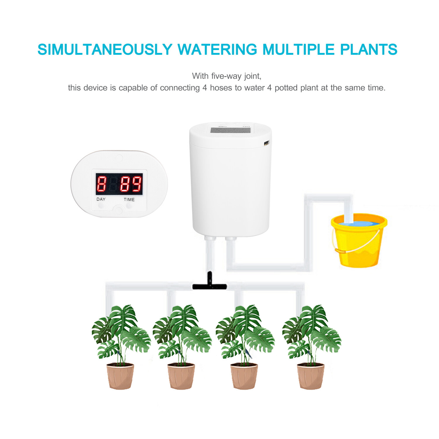 Automated Watering Device Smart Water Controller Automatically Watering ...