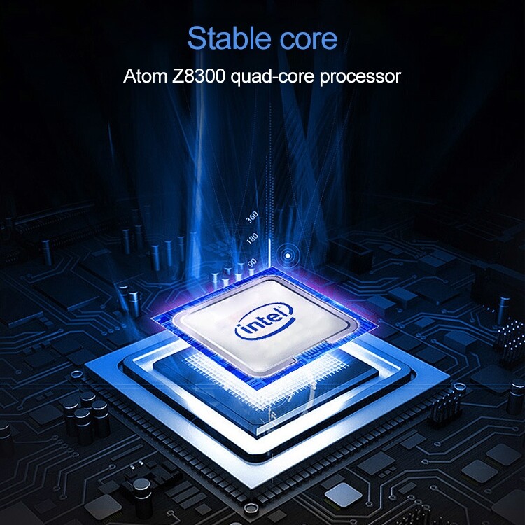 HSD8001แท็บเล็ตพีซี,8นิ้ว2.5D หน้าจอ4GB + 64GB, Windows 10, Intel Atom ...