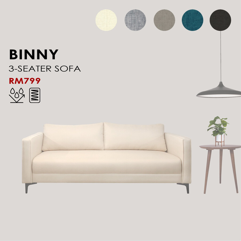 Fabric Sofa [KL, SELANGOR, NS , MELAKA, JOHOR, PENANG & KEDAH ONLY] 1 ...
