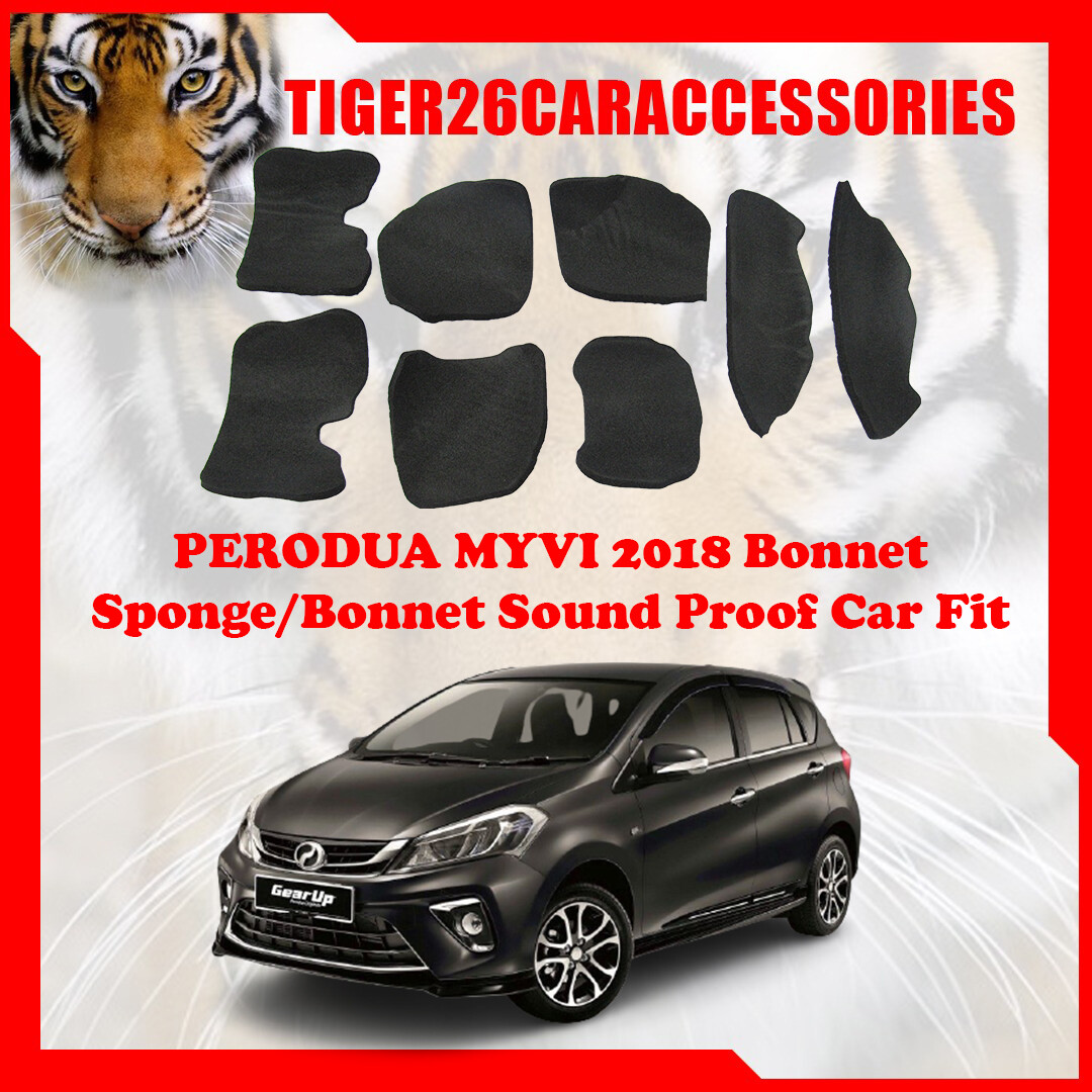 PERODUA MYVI 2018 Front Bonnet Sponge/Bonnet Sound Proof Car fit | Lazada