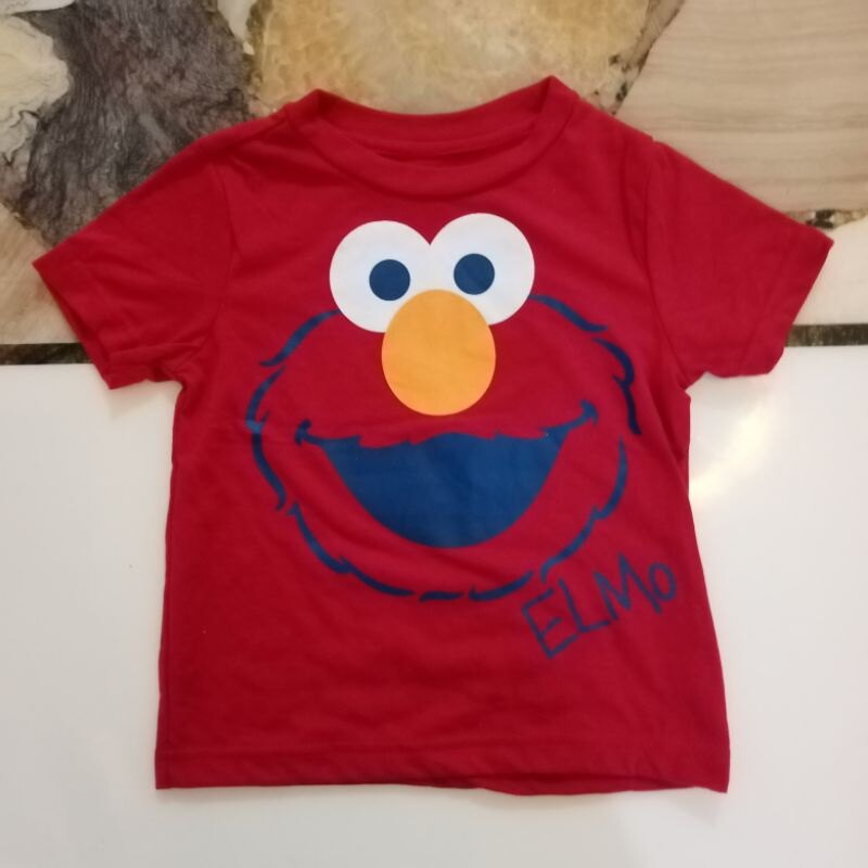 1 to 5 years old elmo sesame street boy t-shirt girl t-shirt baju raya ...