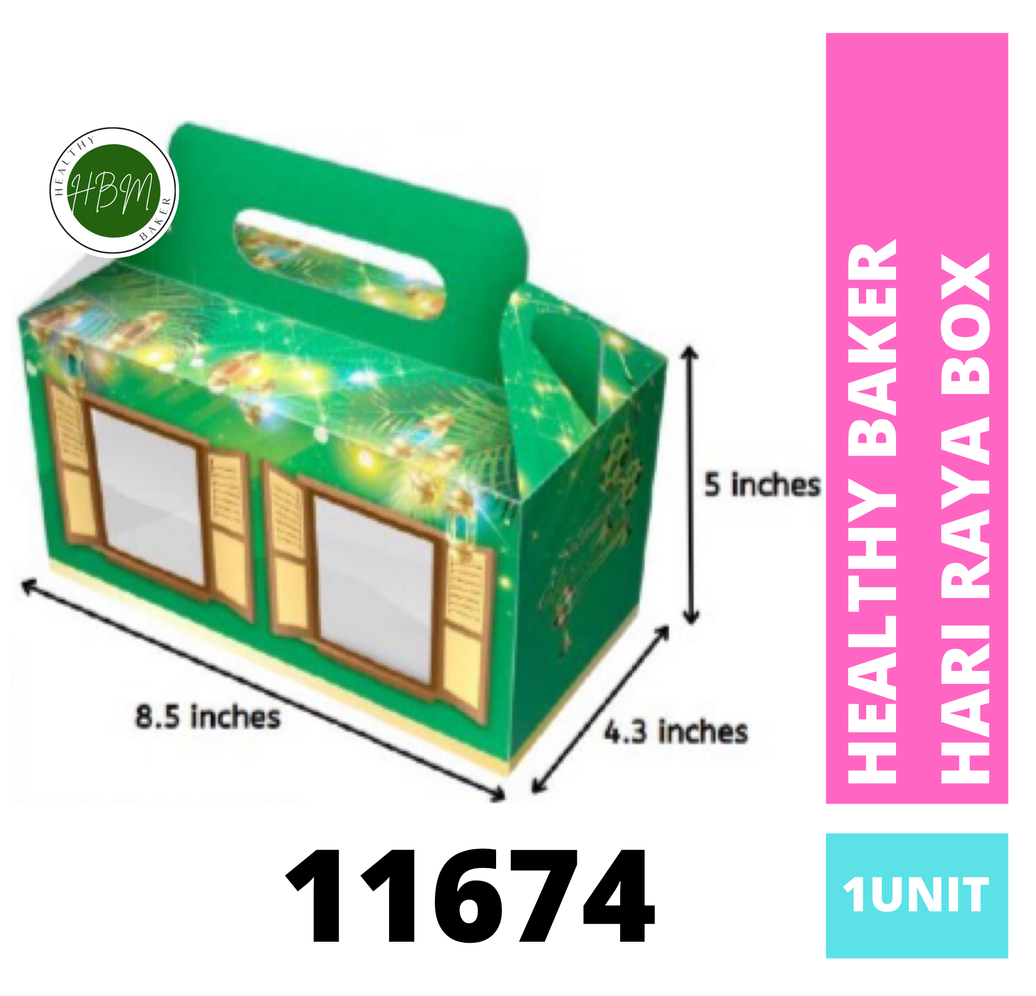 Hari Raya Box / Hari Raya Kotak / Gift Box 2 Strings | Lazada