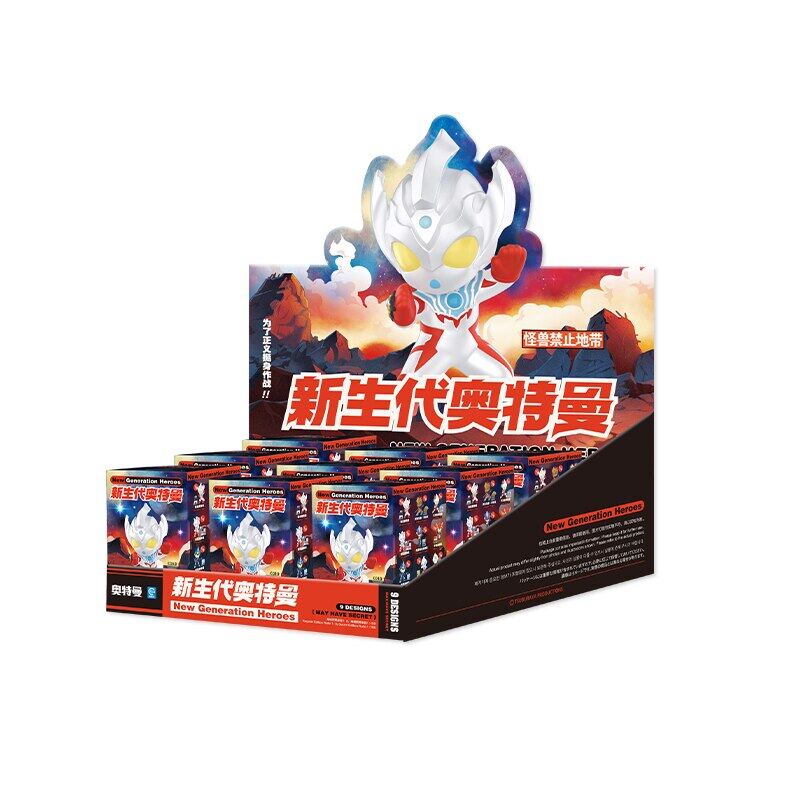 POP MART Ultraman New Generation Heroes Series Box 1PC9PCS Blind Box ...