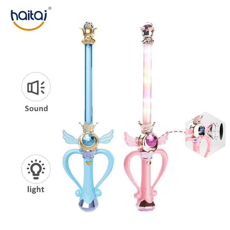 Haitai Magic Wand Stick with Music Flashing Light LED Lighting Music ...