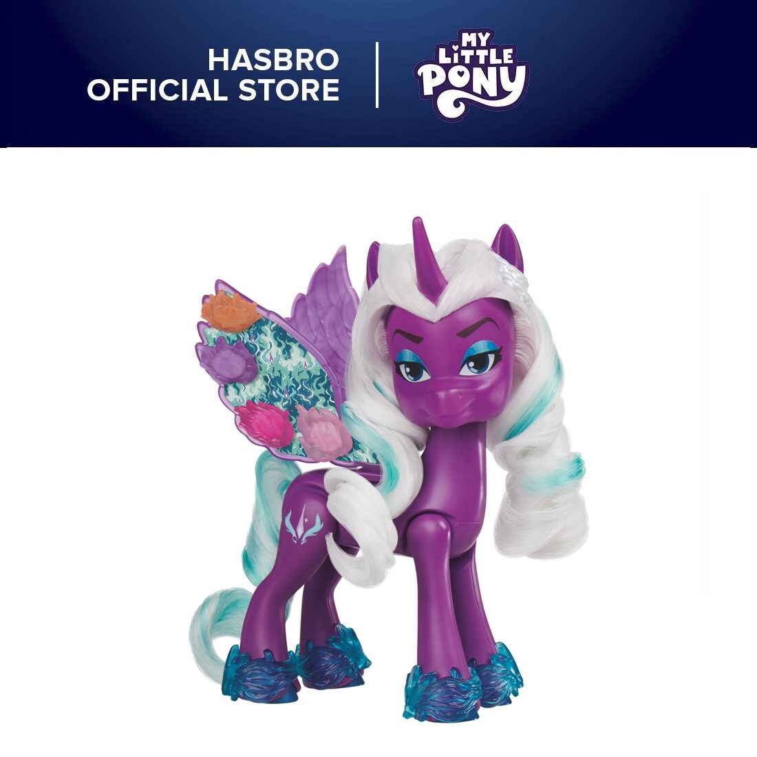 My Little Pony Toys Opaline Arcana Wing Surprise Fashion Doll with ...