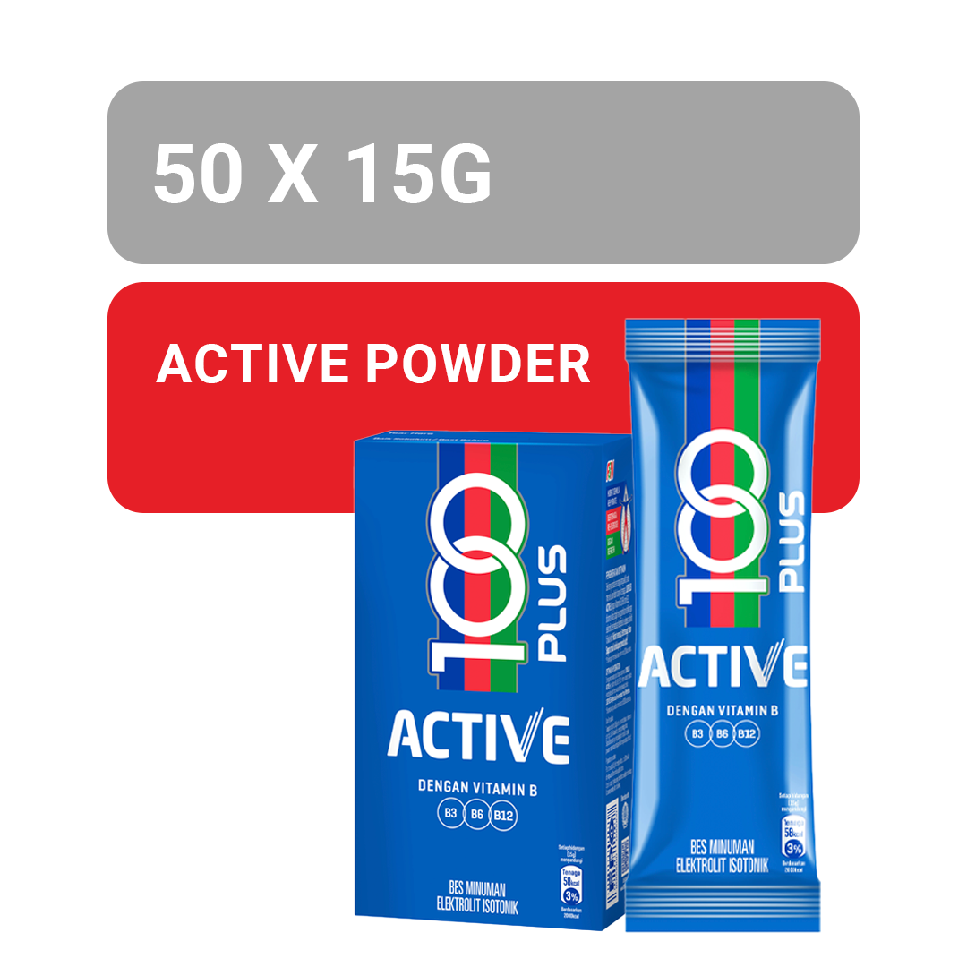100PLUS ACTIVE POWDER (15GX5)X10 | Lazada