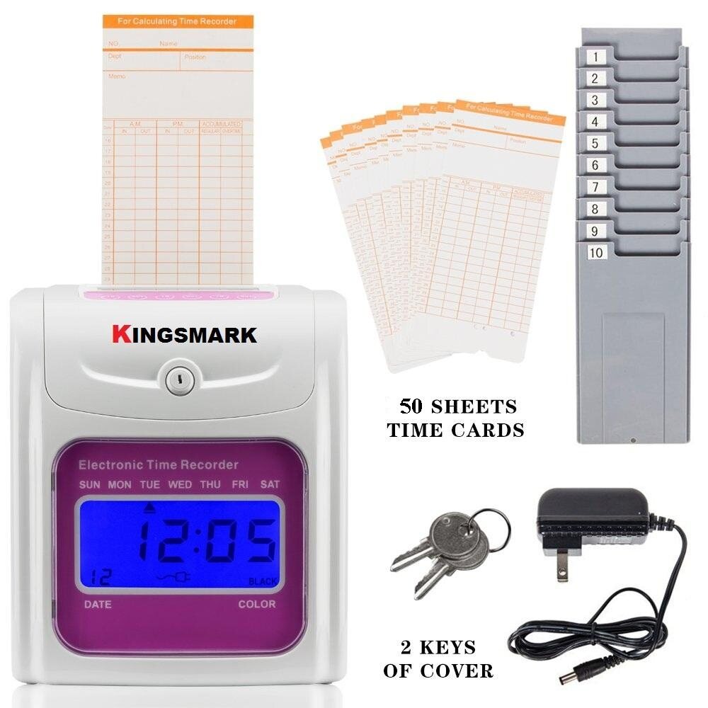 TIME RECORDER PUNCH CARD MACHINE | Lazada