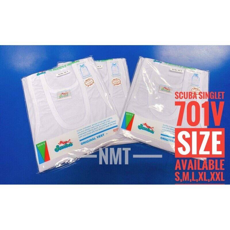 701v scuba men singlet scuba original /scuba singlet size:S to XXL | Lazada