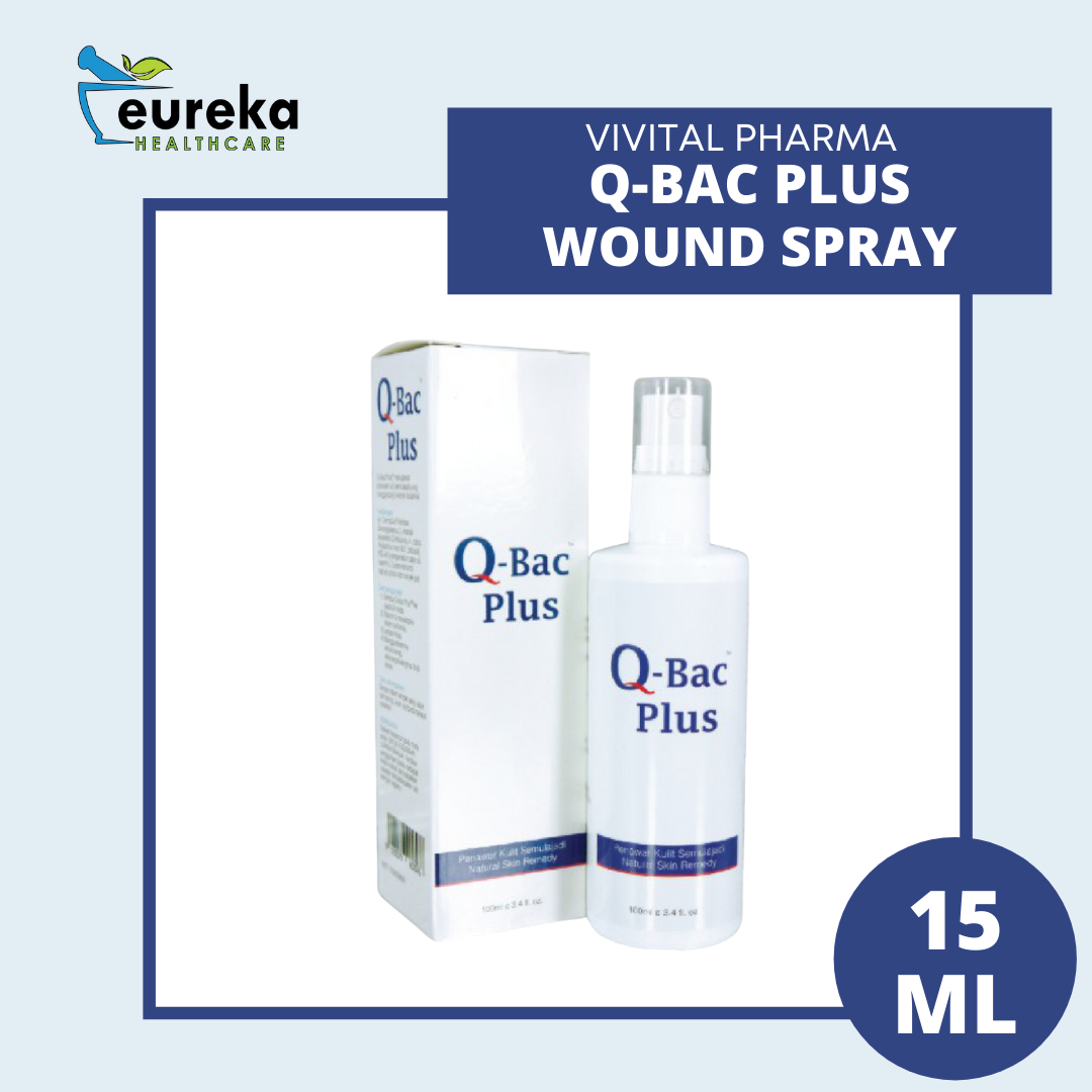 Q-BAC PLUS WOUND SPRAY 15ML | Lazada
