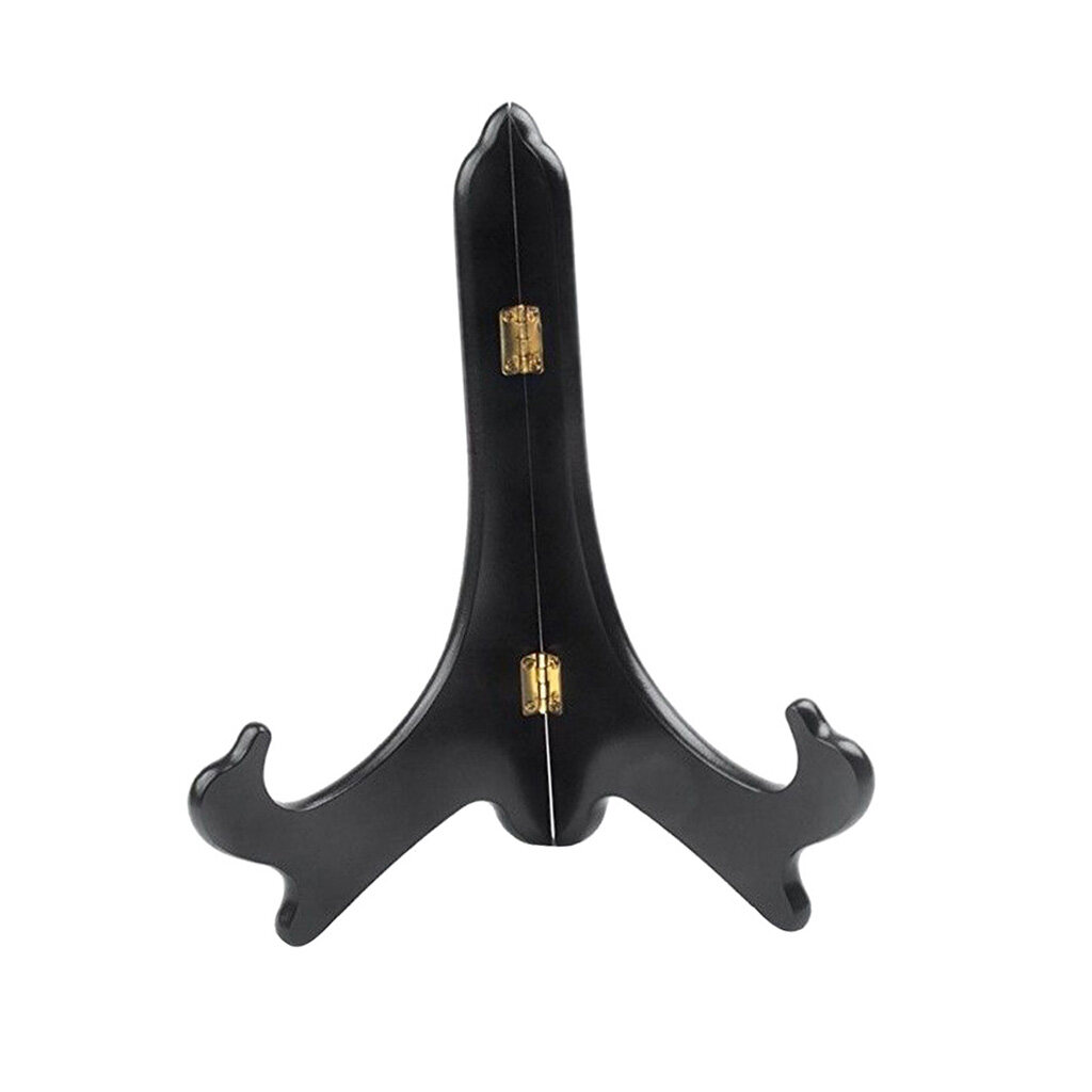 LazaraToy Heavy Duty Wooden Foldable Display Easel Stand Dish Plate ...