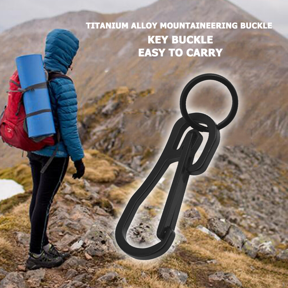 Professional Climbing Keychain Hanging Pendant Stainless Key Ring ...