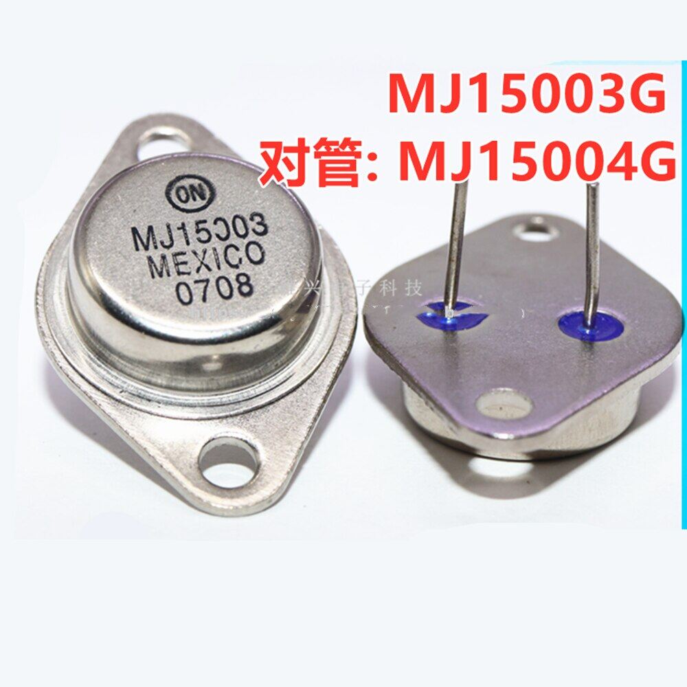 2ชิ้น MJ15003G MJ15003 NPN Triode หลอดปิดผนึกทอง140V20A ถึง3คู่หลอด ...