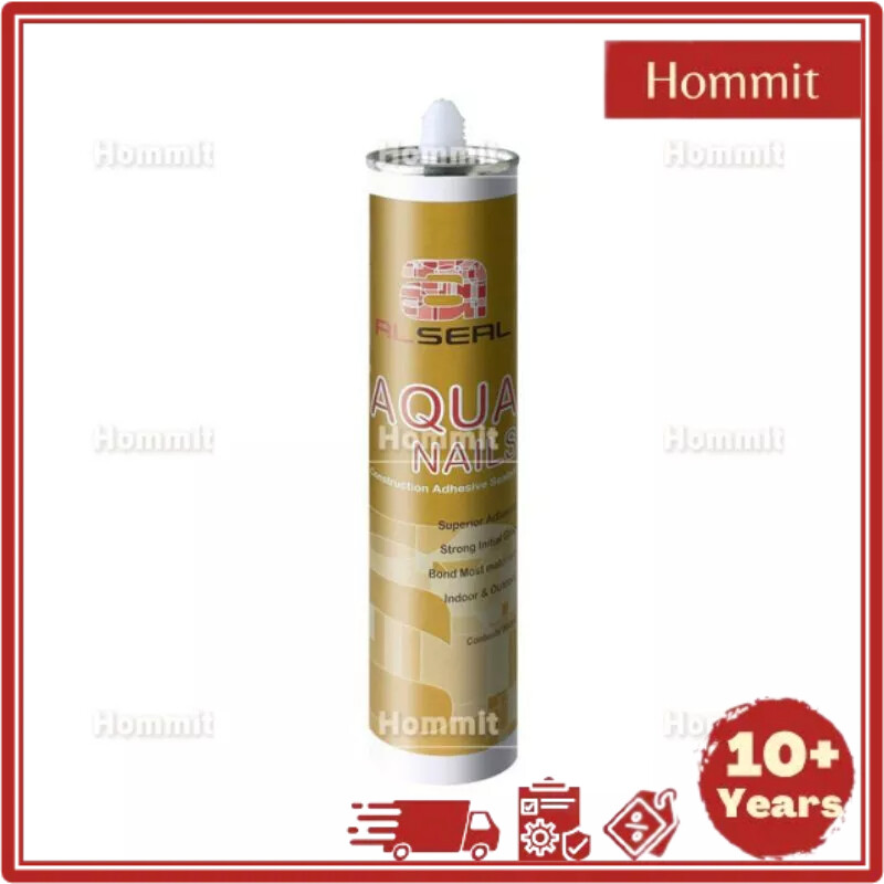 Alseal brown AS-5000 aqua nails construction adhesive sealant | Lazada
