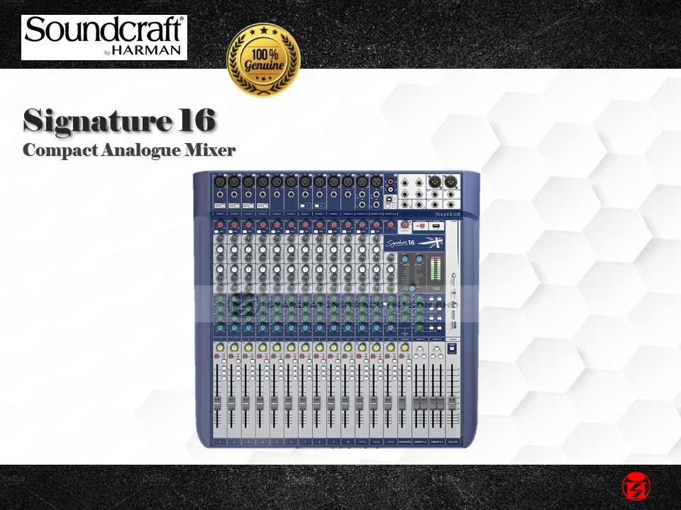 Soundcraft Signature 16 Mixer | Lazada