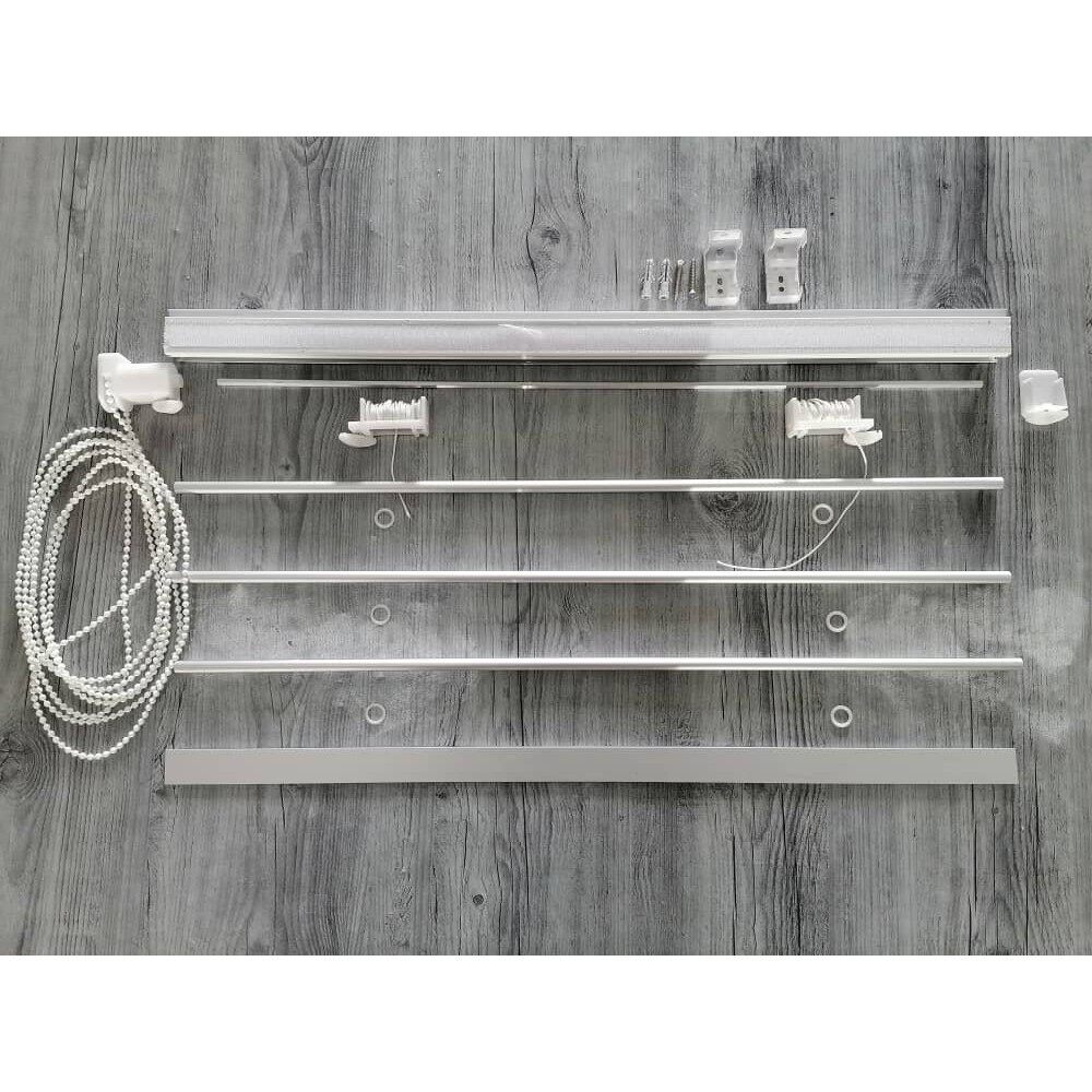 Curtain Roman Track Complete Set - Included Round Tube and Flat Bar ...